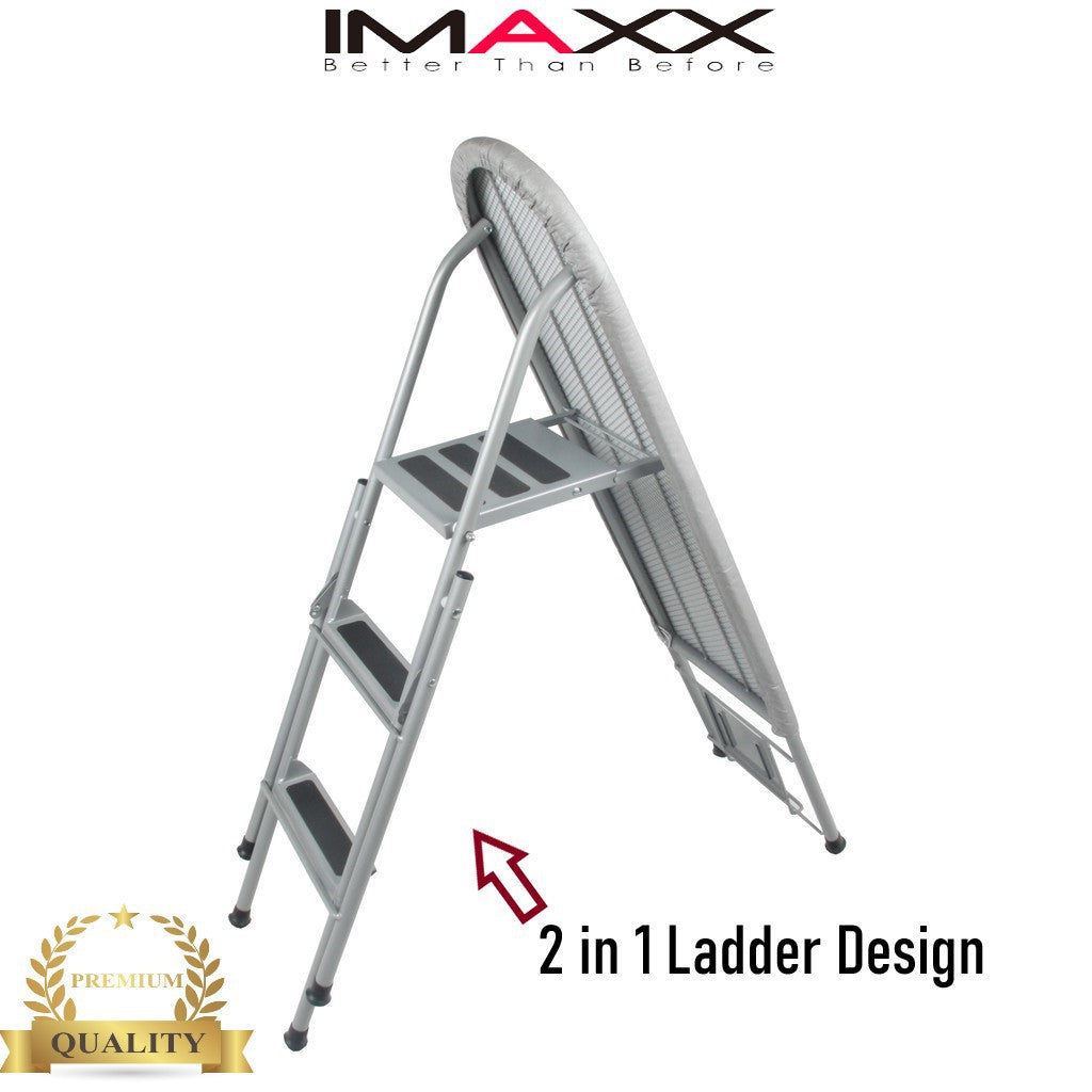 Premium Quality 2 in 1 Dual Ironing Board + Ladder – V Best Team Sdn Bhd